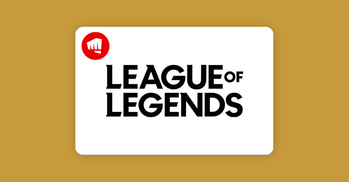League of Legends Gift Card shop je bij Giftcards.nl