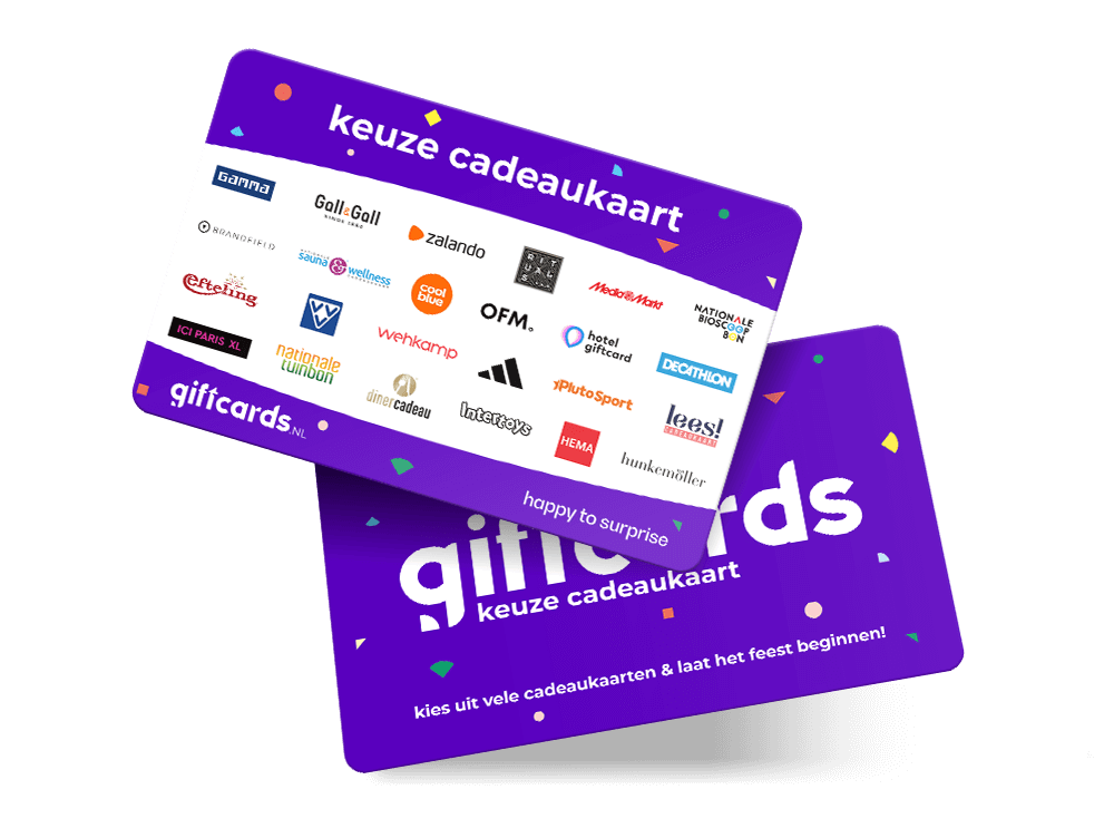 Cadeaukaart kopen doe je op Giftcards.nl