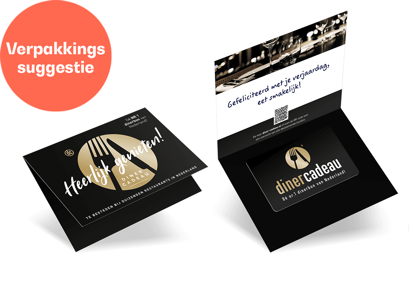 Geef een heerlijk etentje met Diner Cadeau - Giftcards.nl