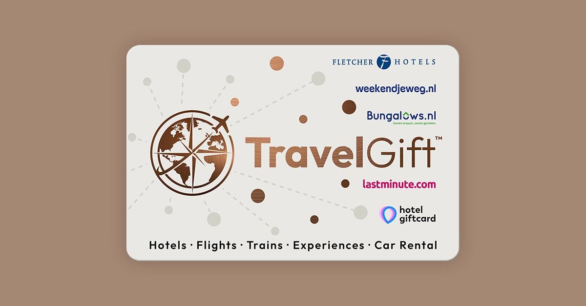 TravelGift gift card, nu bestellen bij Giftcards.nl